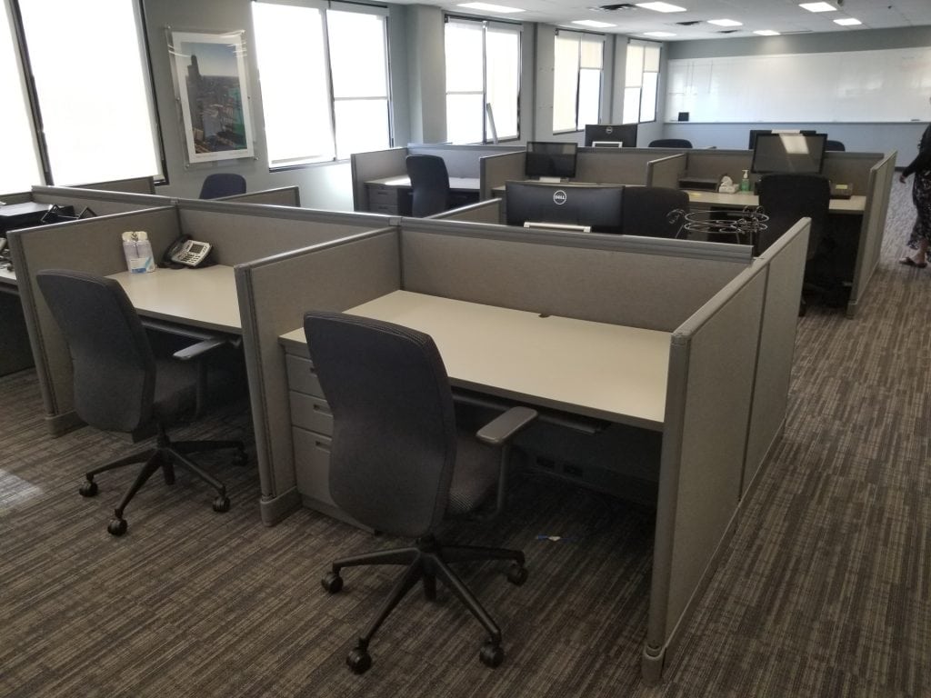 Knoll Equity 36" X 60" Touchdown Workstations - MVP Modular Systems