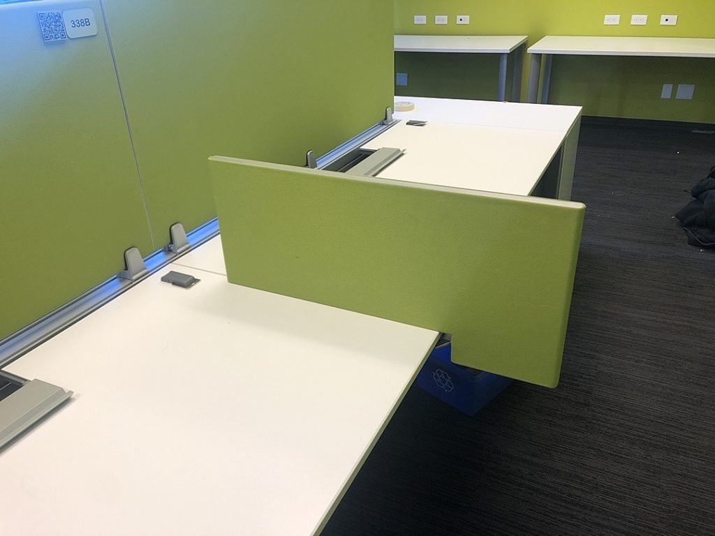 Steelcase FrameOne 2 1/2' x 5' Workstation - MVP Modular Systems