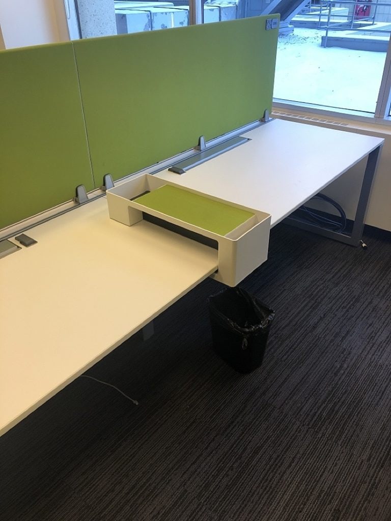 Steelcase FrameOne 2 1/2' x 5' Workstation - MVP Modular Systems
